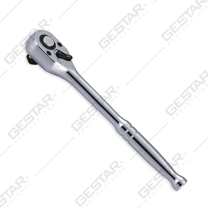 1/4" Dr. Quick Release Ratchet 6" Pear Head (72 Teeth) | Taiwantrade.com