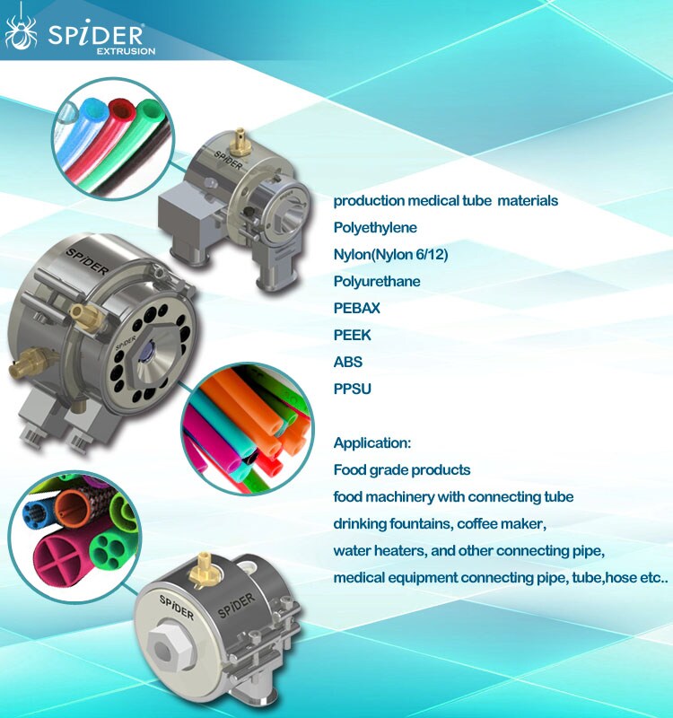 extrusion crosshead for production plastic pipe tube | SPIDER ...