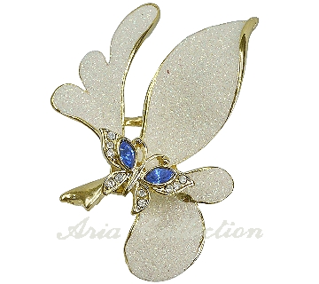 Butterfly moving spring brooch | Taiwantrade.com