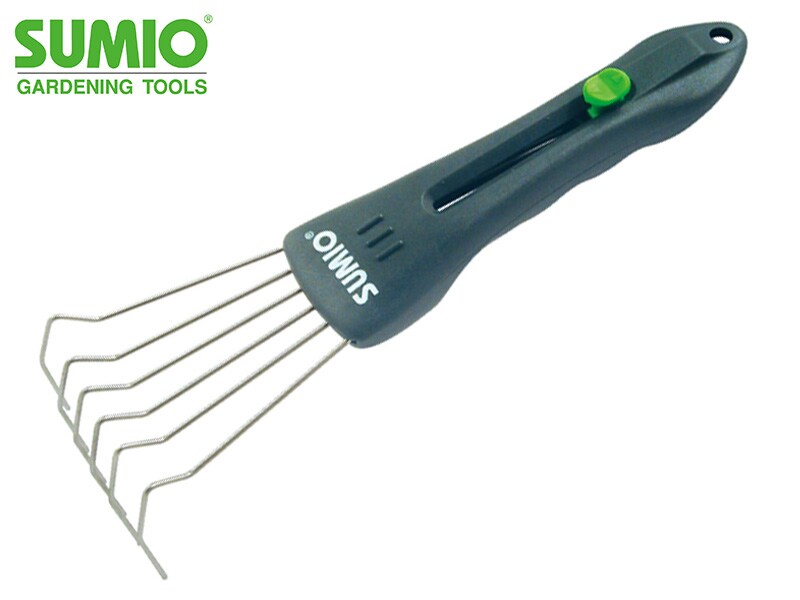 6 TEETH/4 POSITION WIRE RAKE MINI DIGGING TOOL | Taiwantrade