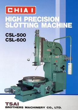HIGH PRECISION SLOTTING MACHINE CSL-500 // CSL-600 | Taiwantrade