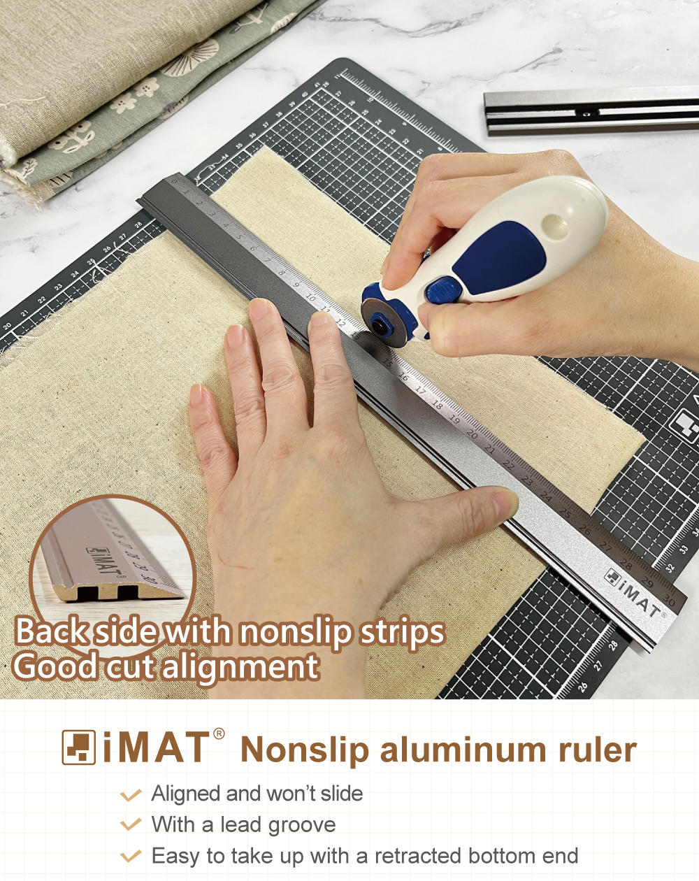High quality. Nonslip aluminum ruler | YING SIN CO., LTD.