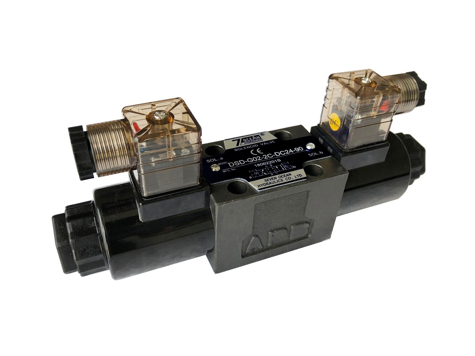 D03 Solenoid Operated Directional Control Valve, 4-Way/2 or 3-Position ...