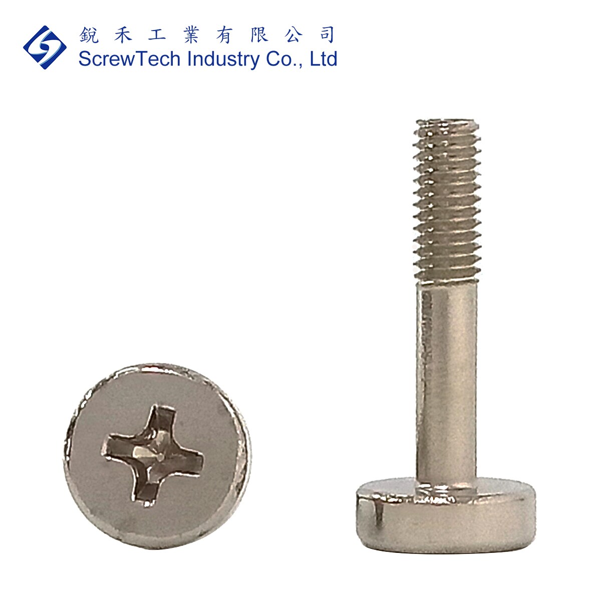 【ScrewTech】I Head, Phillips, M3x15.5, Machine Screw, Nickel Plated ...