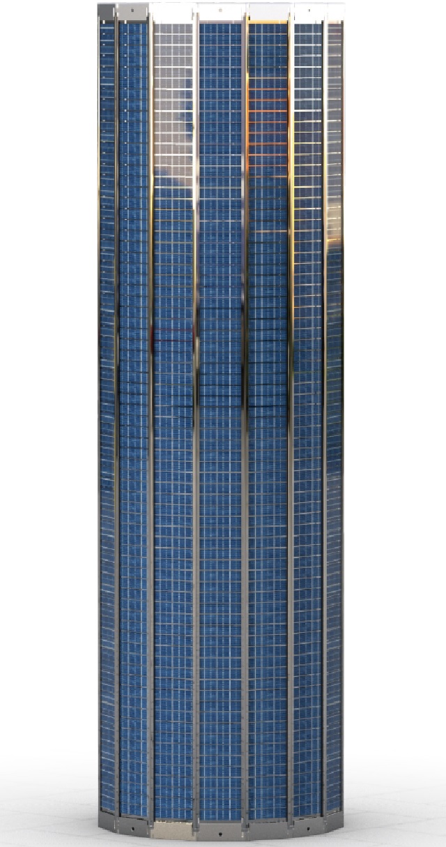 Provides stable, consistent energy output vertical solar panel tube ...