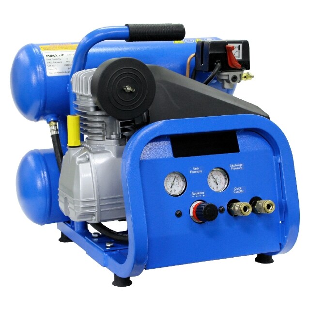 PUMA Oil-lube 1.5 HP, 4 Gallon, Direct Drive Hand Carry Air Compressor ...