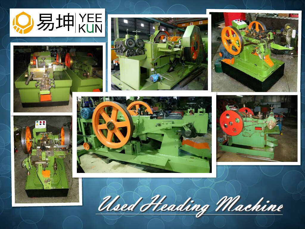 Used Second Hand Heading Machine | Taiwantrade