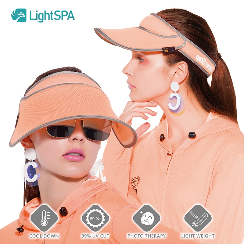 LightSPA UPF50+ UV Protection Phototherapy Hat SET | Taiwantrade.com