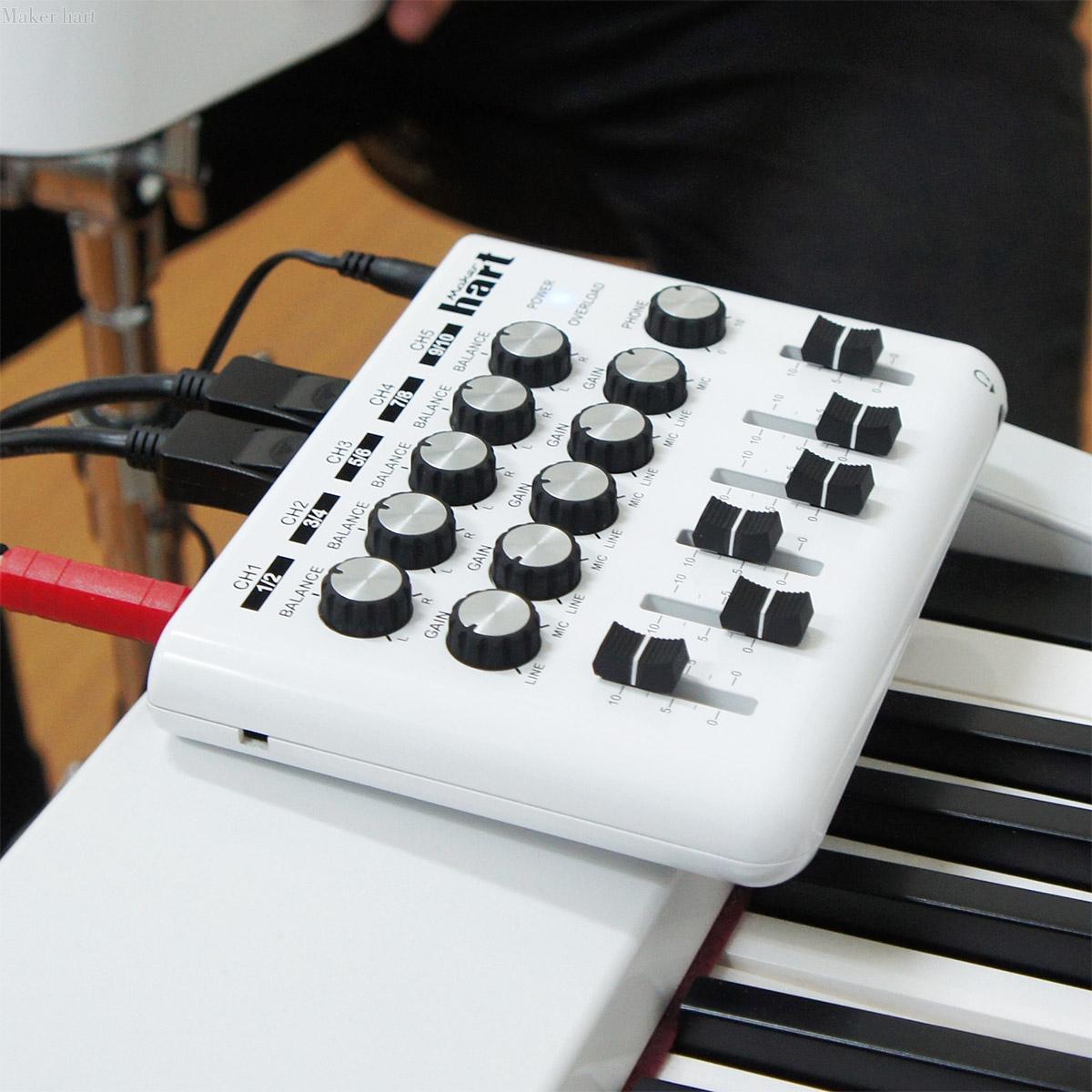 Maker hart Portable Size Audio Sound Loop Mixer | Taiwantrade