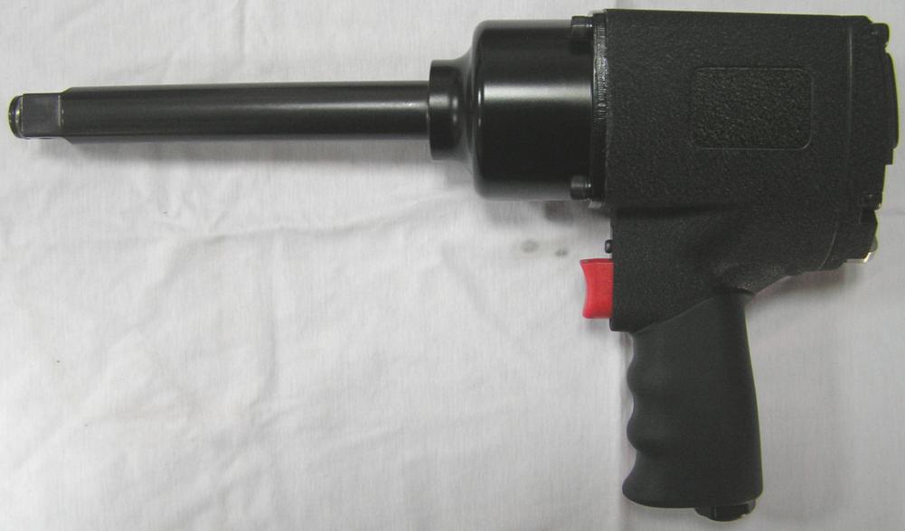 3/4" SUPER DUTY IMPACT WRENCH W/6" EXTENDED ANVIL (Twin Hammer ...