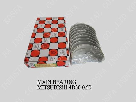 MAIN BEARING for MITSUBISHI 4D30 0.50 | Taiwantrade