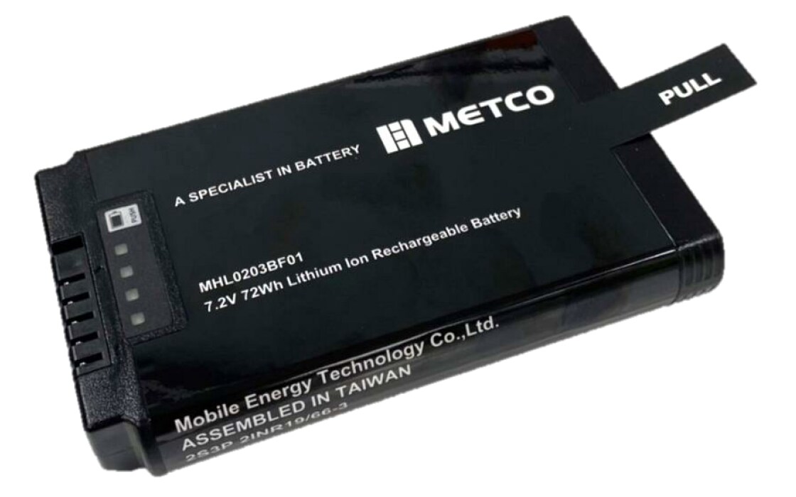 METCO MHL0203BF01 - Li-ion Battery Pack 7.2 V / 9.6Ah | Taiwantrade.com