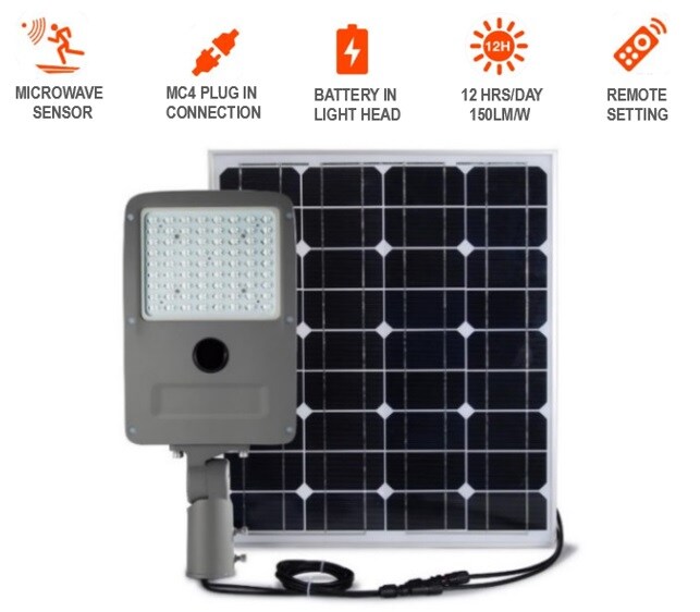 All-In-Two Solar Street Light | Taiwantrade