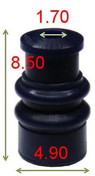 7165-0344 (HY1462), Wire Seals For Wire Harness, Dark Blue, Sumitomo ...