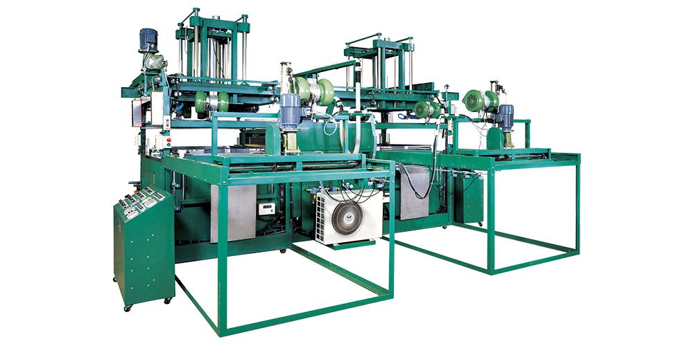 Twin Heads Vacuum Shaping Machine | Taiwantrade