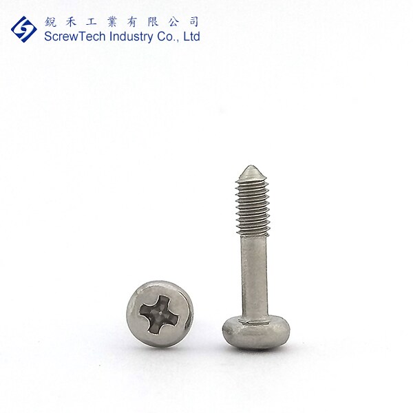 【ScrewTech】Pan Head, Phillips, M2.5x11, Machine Screw, Nitric Acid ...