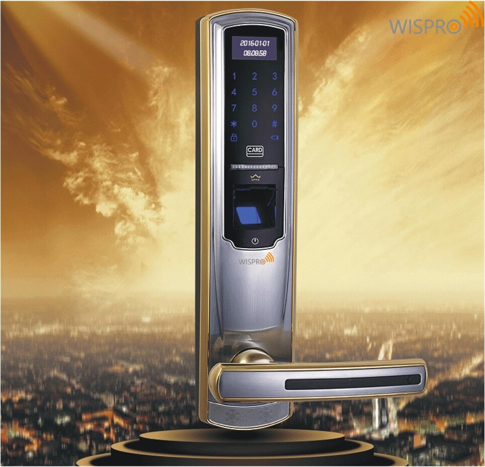 Intelligent fingerprint combination door lock | Taiwantrade.com