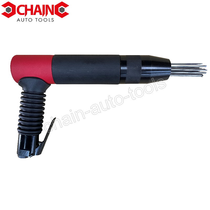 LESS-VIBRATION NEEDLE & CHISEL SCALERS (19PC NEEDLES PISTOL GRIP ...