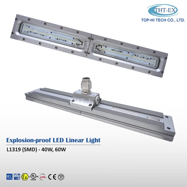 LED Explosion Proof Linear Light (Designed for Zone 1, CID1 Harsh ...