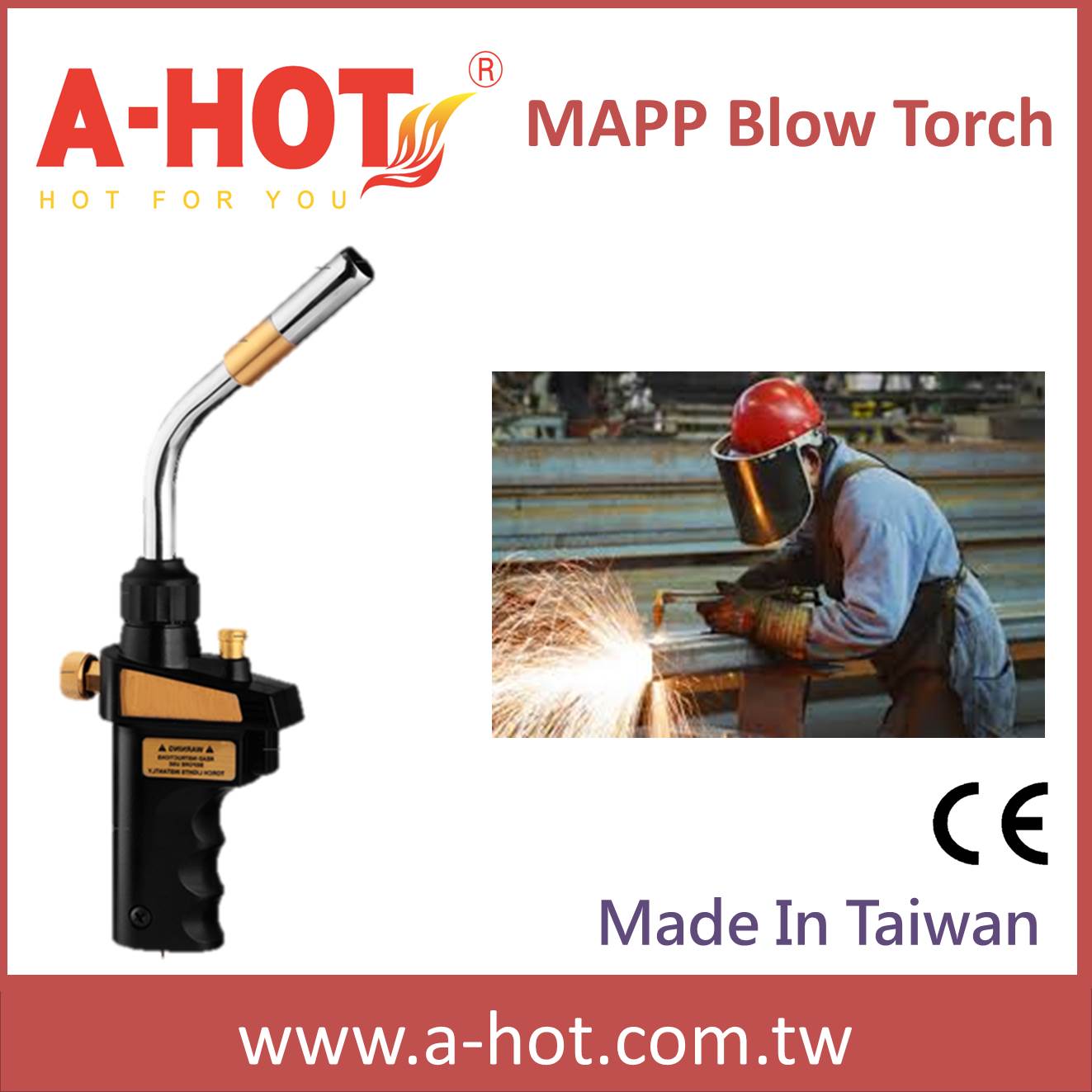 Powerful Factory Safety Lock MAPP Blazing Torch | Taiwantrade