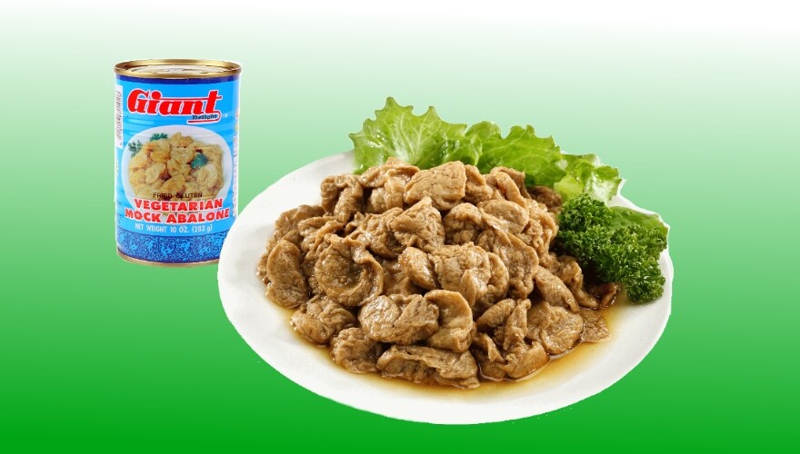 Canned Fried Gluten(Vegetarian Mock Abalone) | Taiwantrade