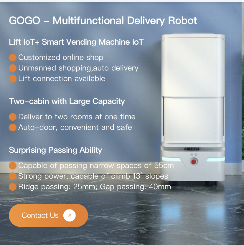 GOGO - Multifunctional Delivery Robot | Taiwantrade.com