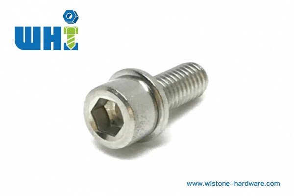Stainless Steel Socket Head SEMS Screw with Flat Washer | Taiwantrade.com
