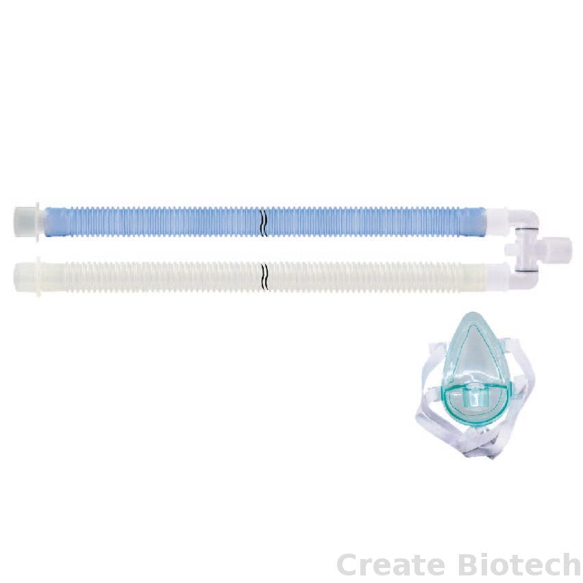 Flexible single-use hyperbaric oxygen therapy therapy breathing circuit ...