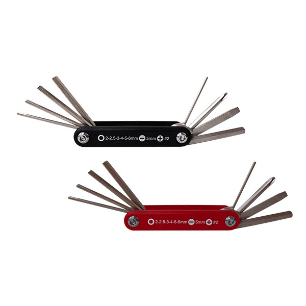 KRONYO TBP-T05 Folding multi tool (Black,Red) | Taiwantrade