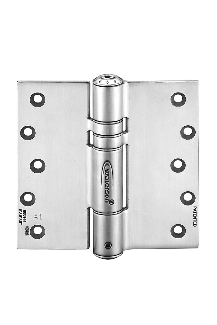 Waterson Self Closing Hinges(Pack of 3) 6"x6" 304SST- Satin Brushed ...