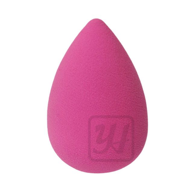 Tear drop shape Makeup Sponge / Beauty Blender (Magenta) | Taiwantrade