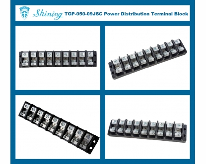 TGP-050-09JSC UL Panel Mounted Power Distribution Terminal Block ...