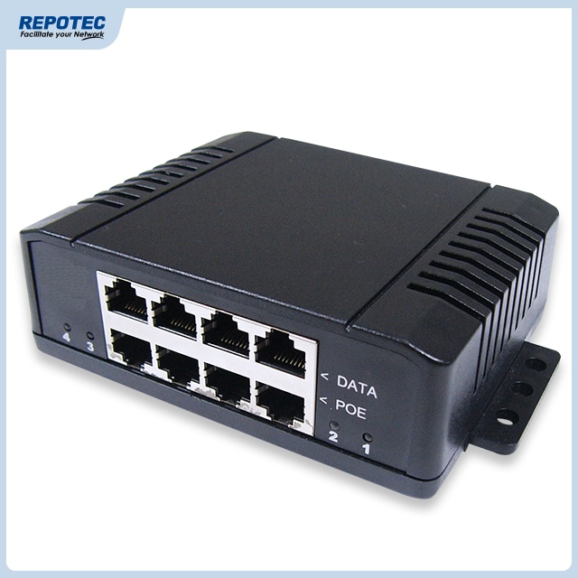 4 Ports Gigabit PoE Injector Hub | Taiwantrade