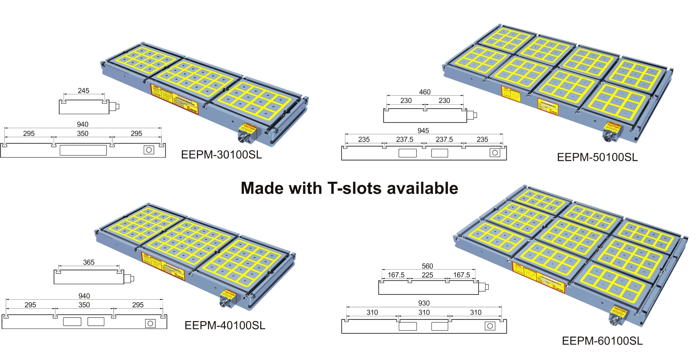Electro-Permanent Magnetic Chuck EEPM-SL Series | Taiwantrade
