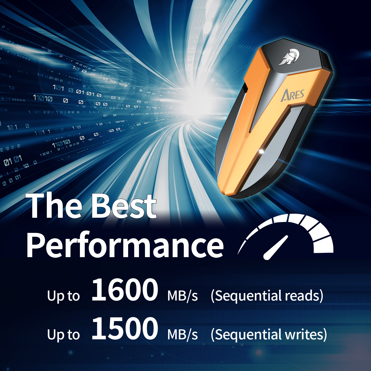 DATO ARES Amber Shield Portable/External Solid State Drive USB 3.2 Gen ...