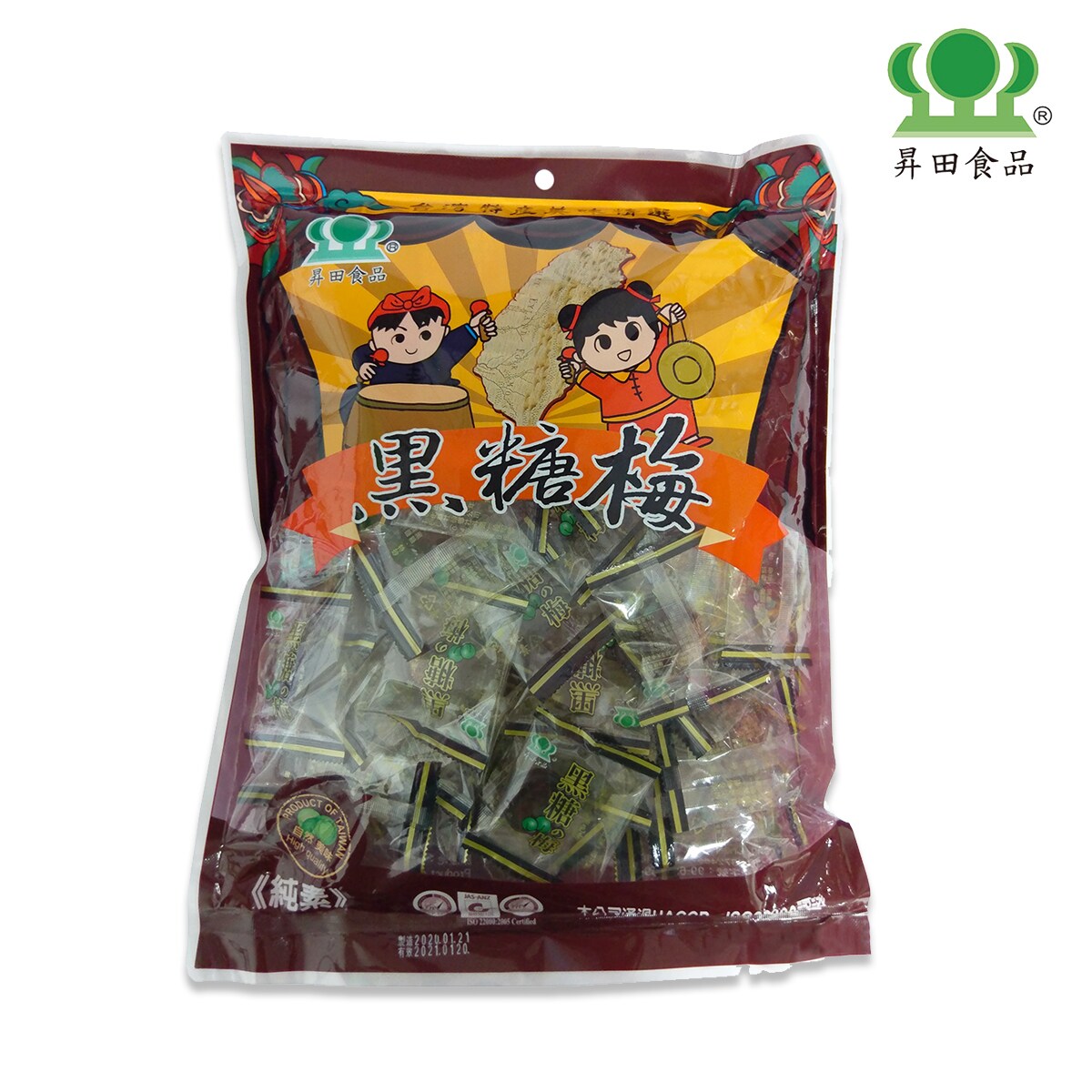 Snack Supplier-Brown Sugar Healthy Malt Plum Candy | Taiwantrade