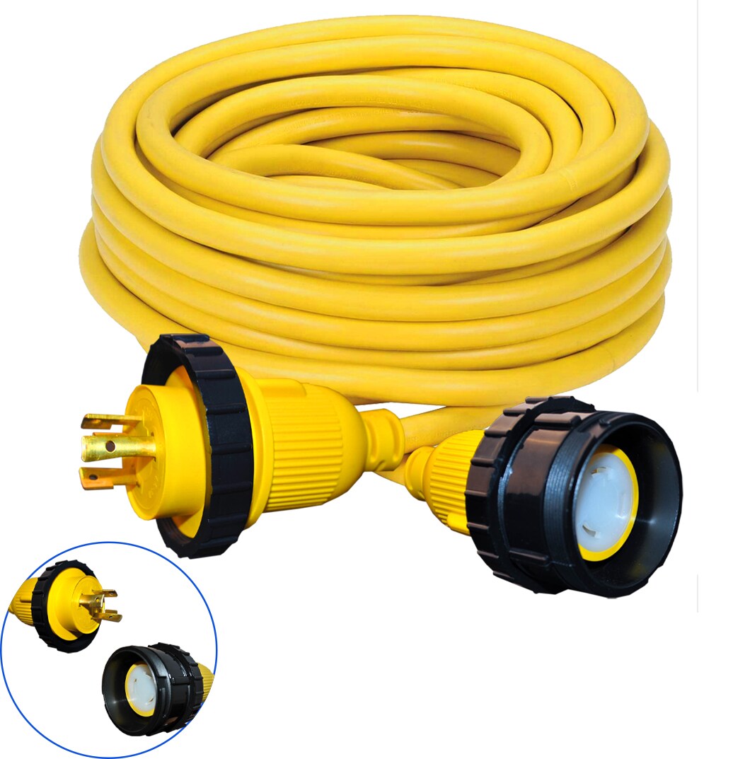 Marine Shore Power 30A Extension Cord L5-30P to L5-30R. | Taiwantrade