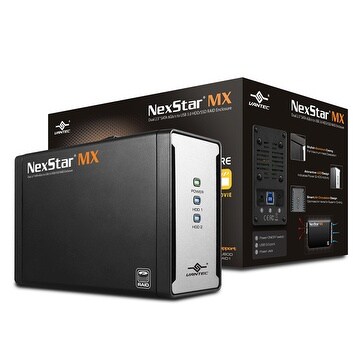 NexStar MX Dual 2.5” SATA 6Gb/s to USB 3.1 Gen II Type-C SSD/HDD RAID ...