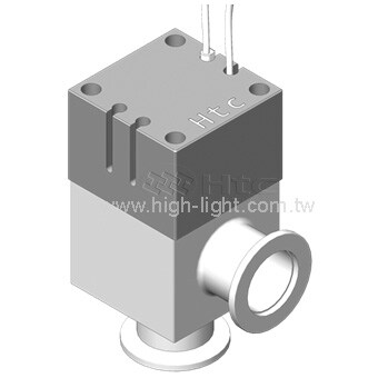 Aluminum angle block valve pneumatic double-acting with bellows sensor ...