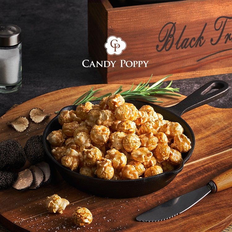 Candy Poppy Coated Popcorn - Truffle Flavor | Taiwantrade