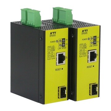 Industrial Managed 10/100/1000Base-T to Dual-speed Fiber Media ...
