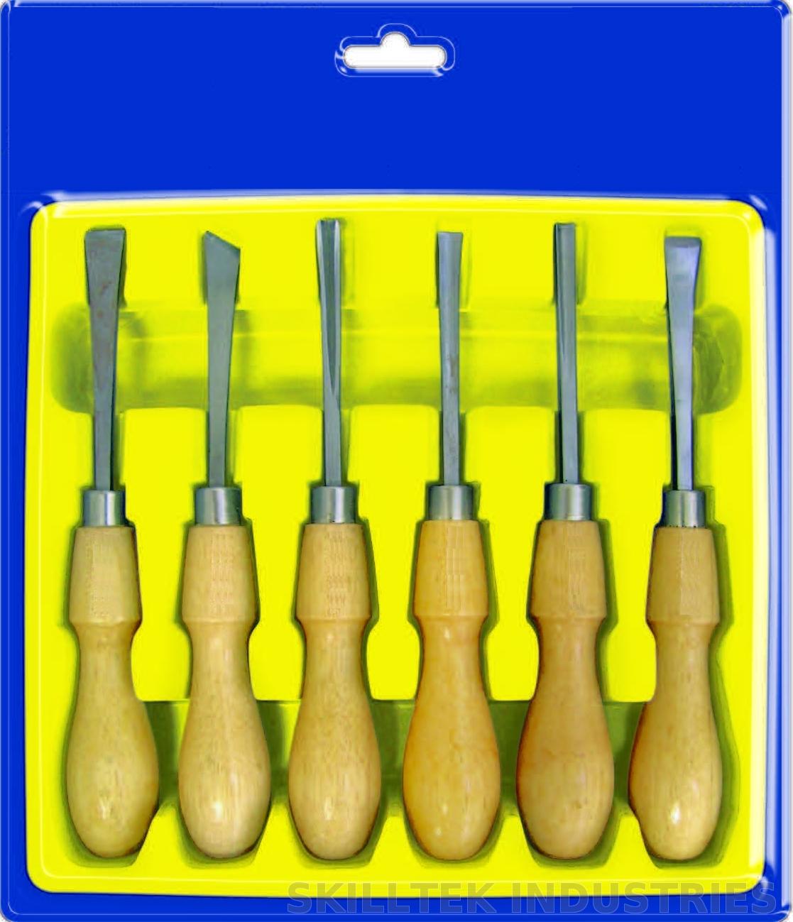 6PCS Ergonomic Wood Chisel Set | Taiwantrade