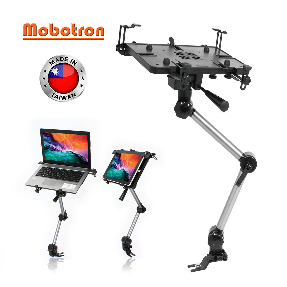 Universal Adjustable Laptop Mount and iPad Mount for Car, Van, Truck ...