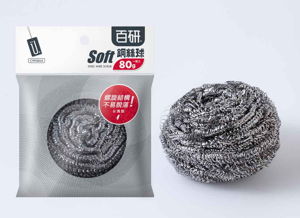 STEEL WIRE SCRUB 80g | Taiwantrade.com