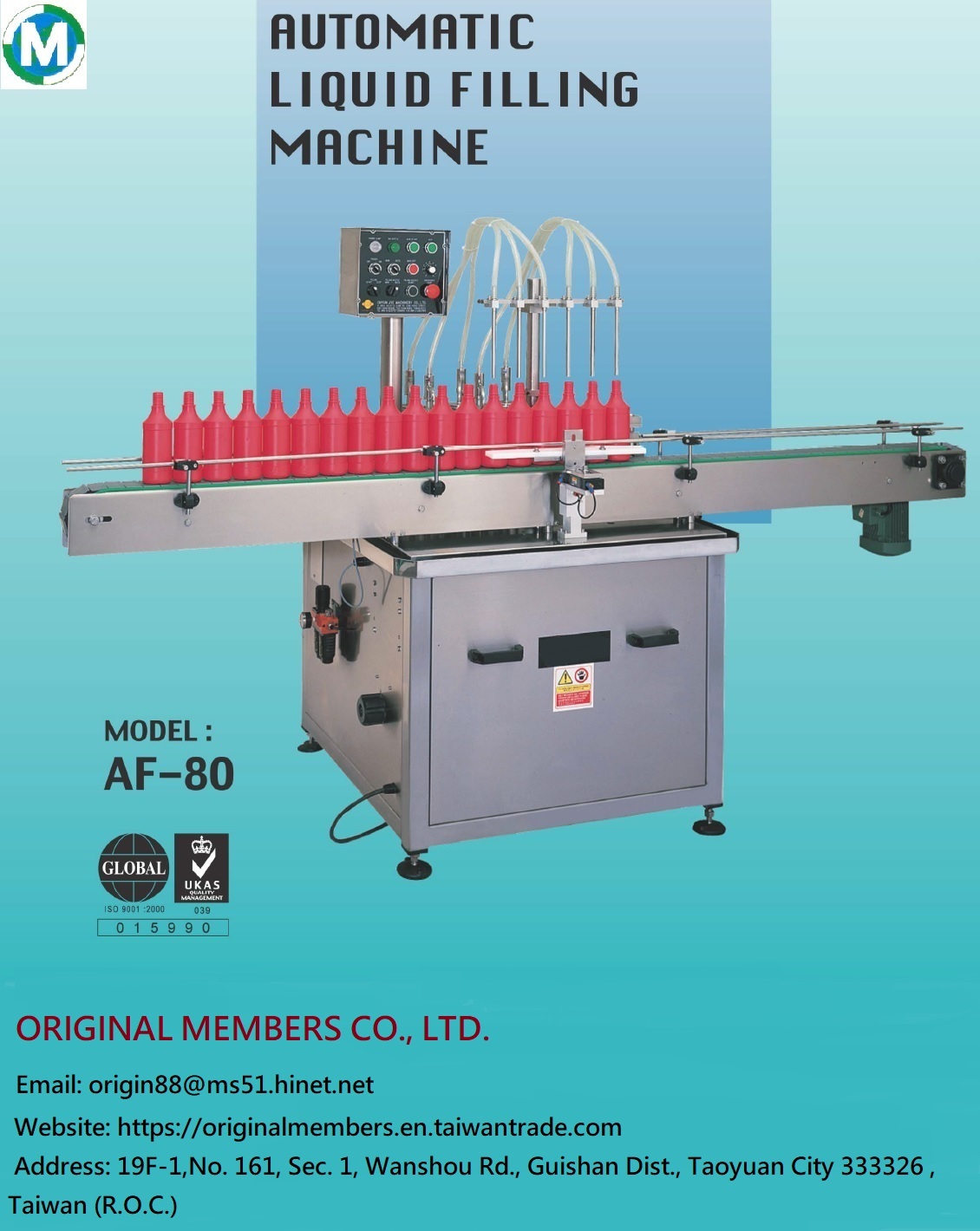 Auto Liquid Filling Machine | Taiwantrade