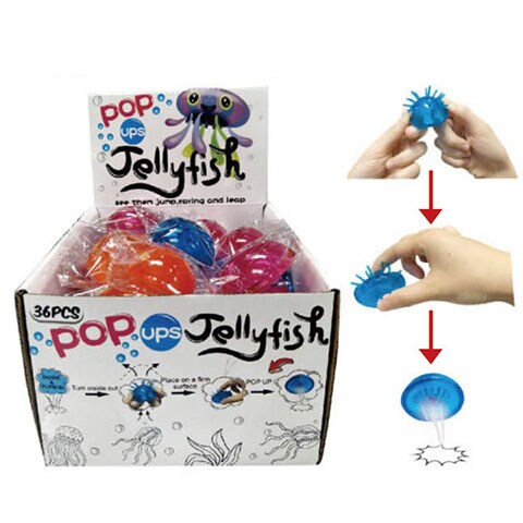 LE BONHEUR 4.5cm Pop Jelly Fish Jump bounce | Taiwantrade