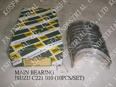 MAIN BEARING for ISUZU C221 010 | Taiwantrade