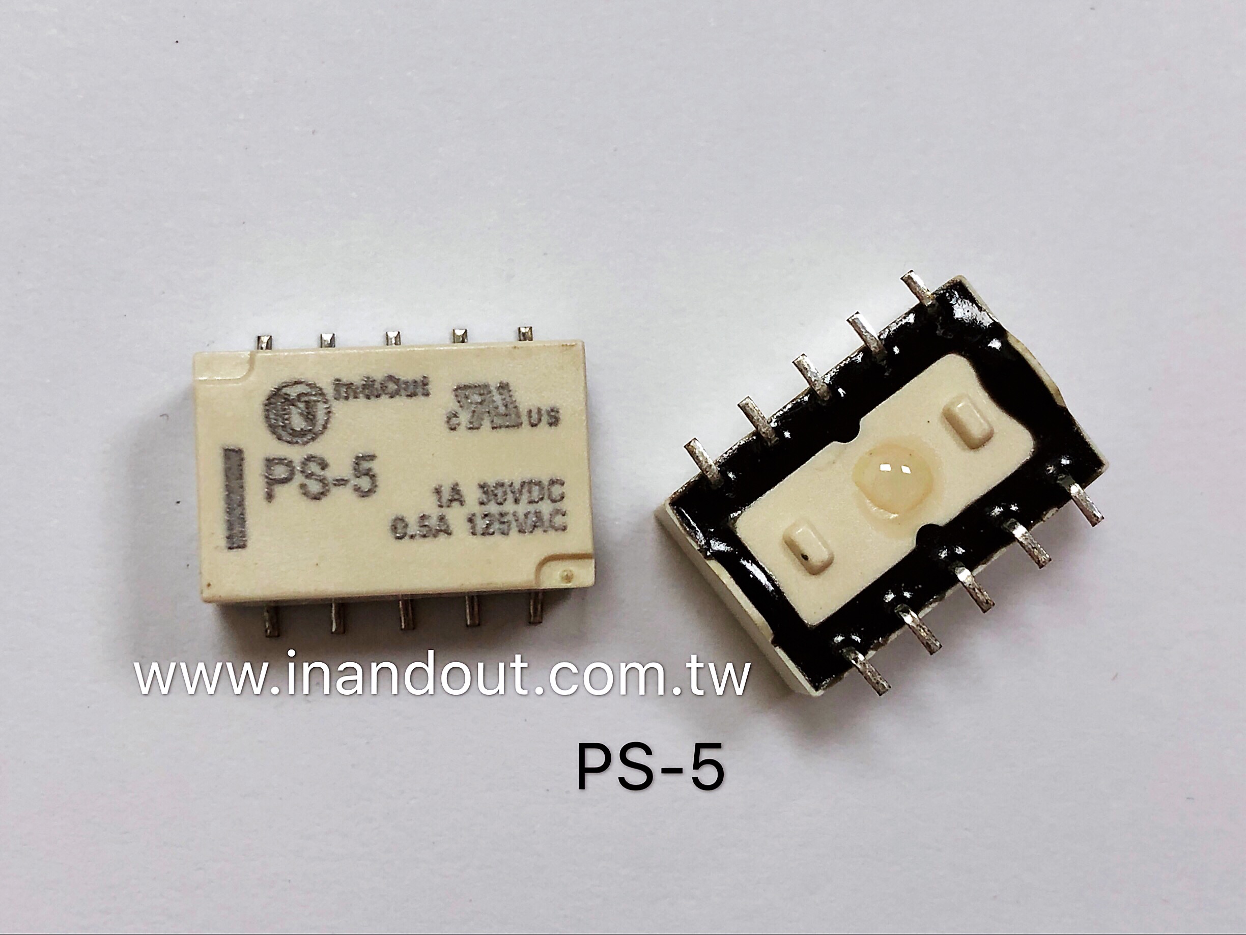 Signal Relay PS-5 5VDC SMT type relay 2 Form C 10pins Relay Telecom ...