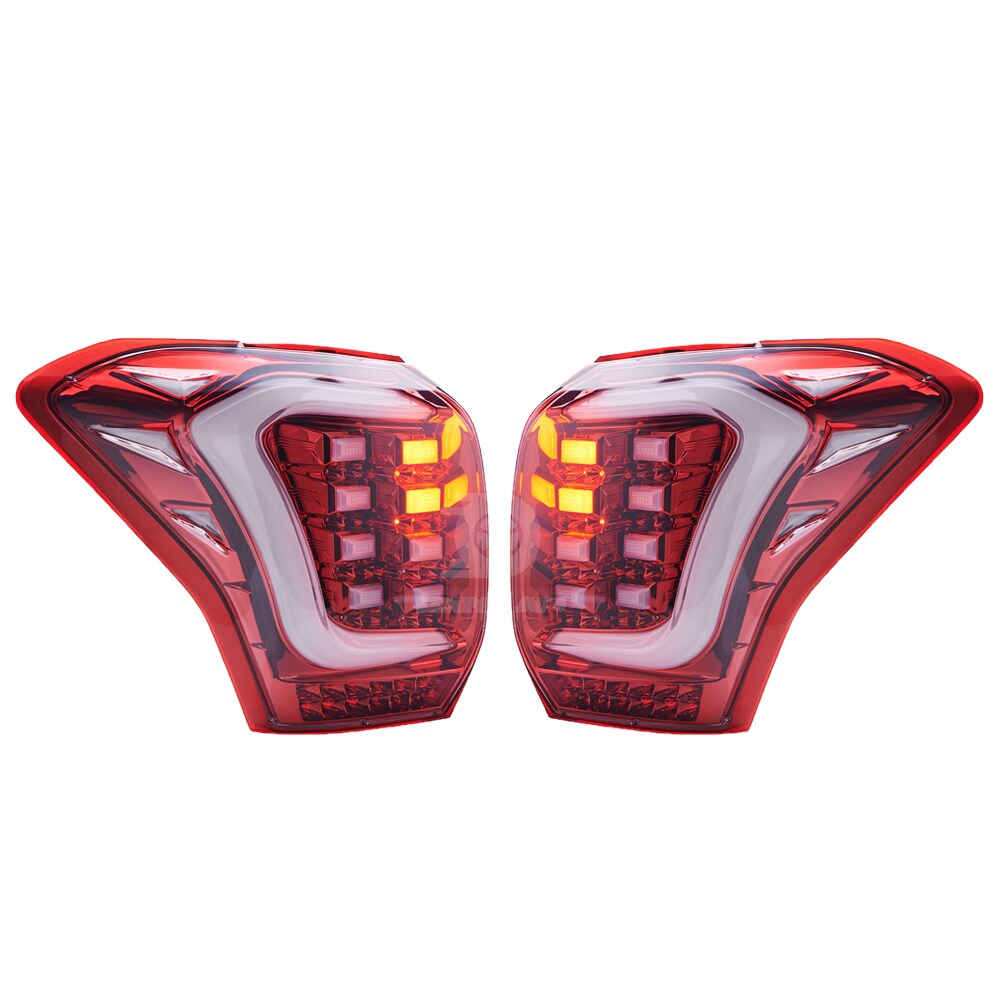 Fit Subaru Forester LED Tail lights Lamp SUV Rear USDM Clear Red 14-18 | Taiwantrade