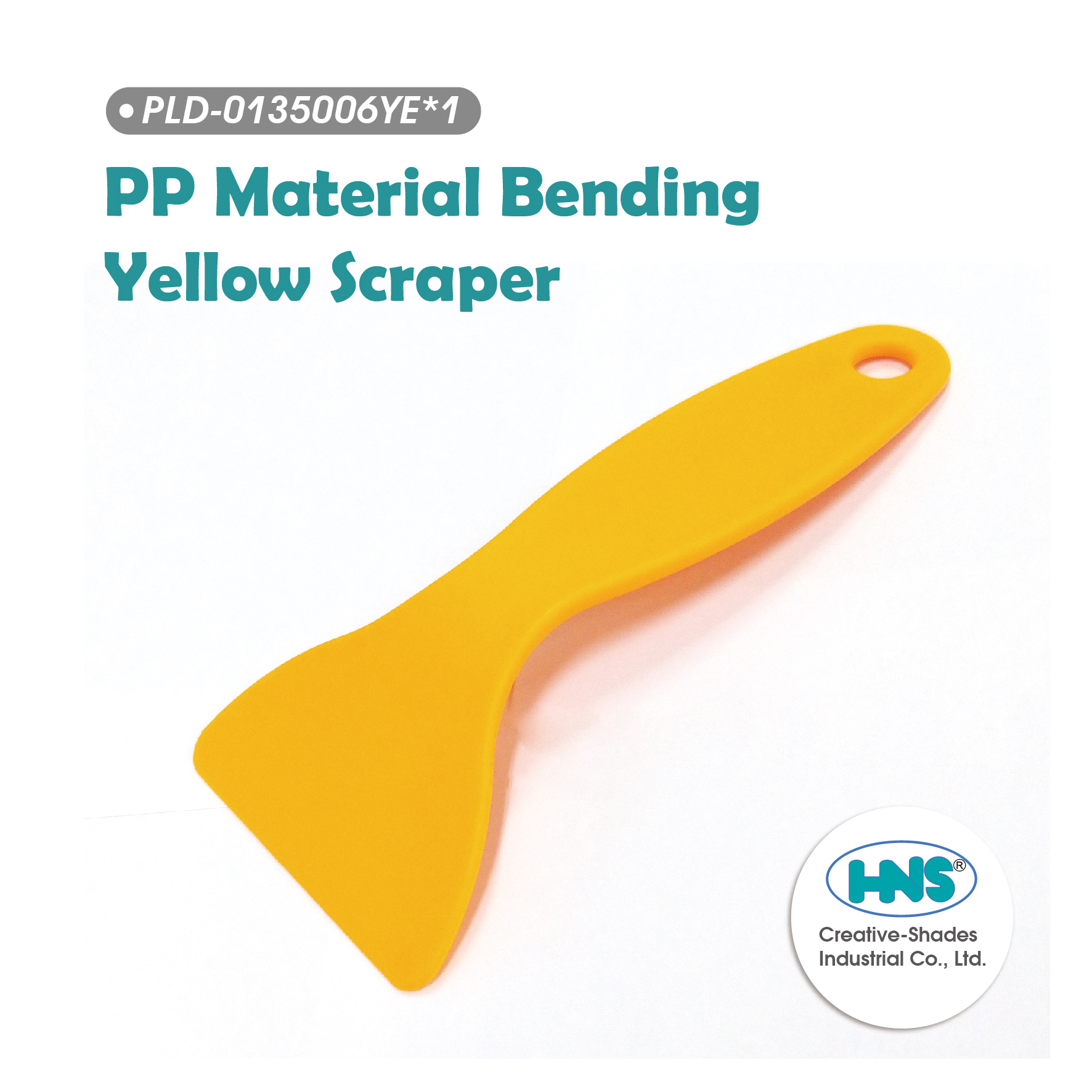 PP Material Bending Yellow Scraper | Taiwantrade.com